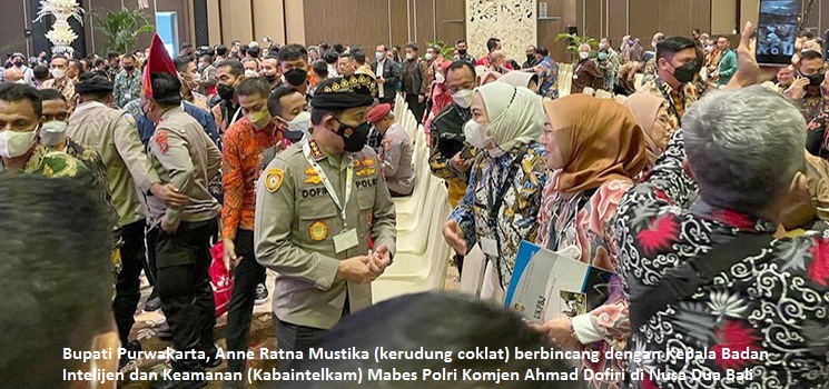 Bupati Purwakarta Anne Ratna Mustika ke Nusa Dua Bali – dialogpublik.com